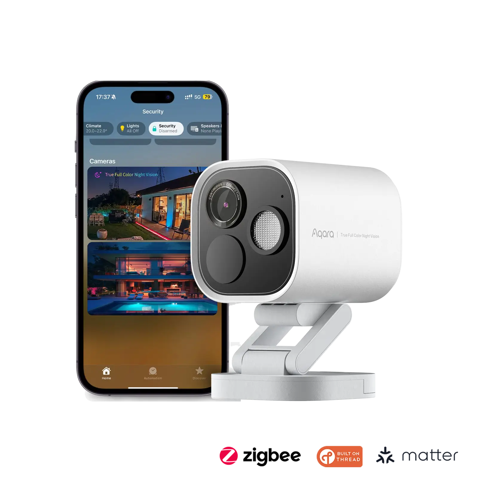 Aqara Camera Hub G5 Pro - Smart Security with True Color Night Vision ...