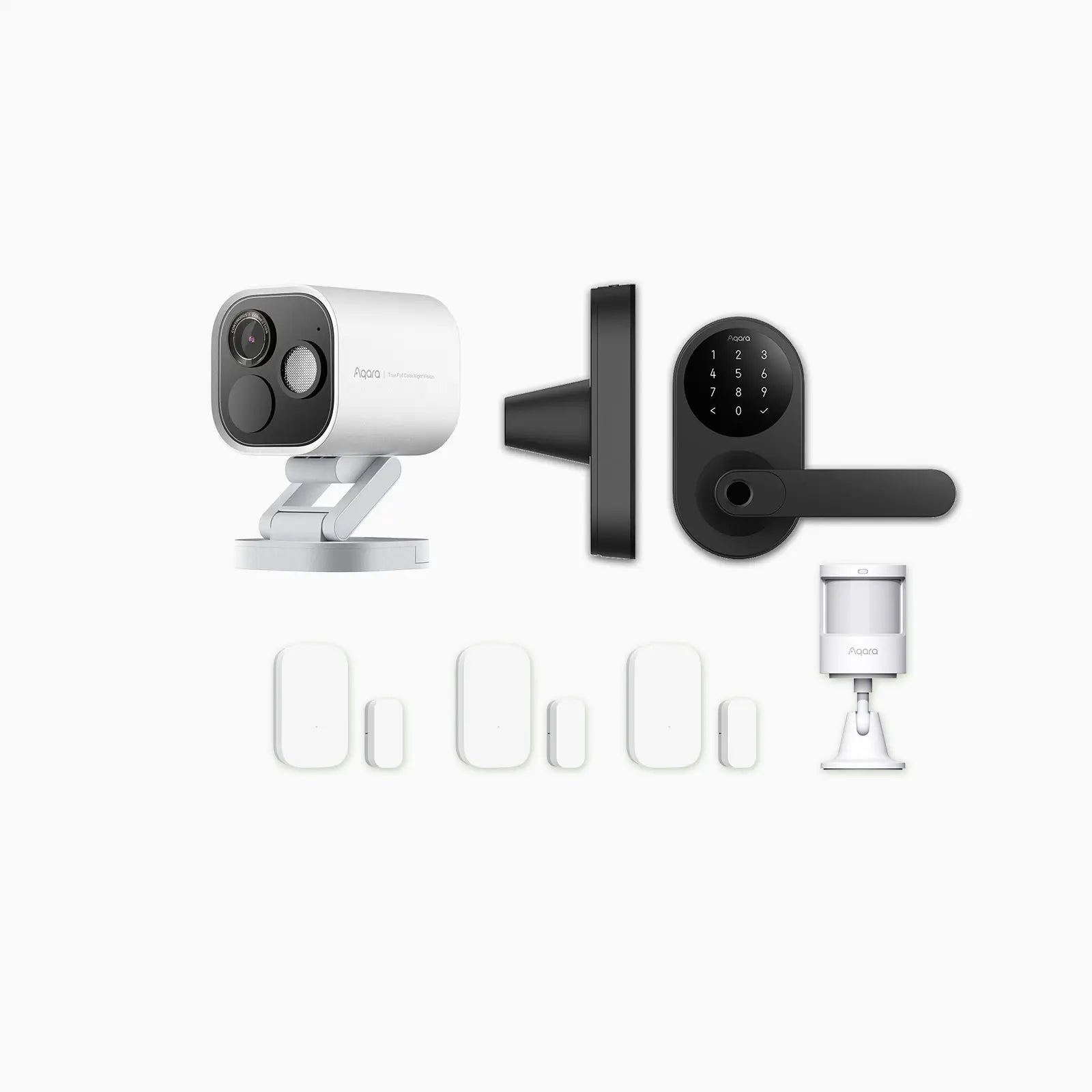 Aqara Smart Hub Security Kit: U300 Lock & G5 Pro 4MP Camera Hub with ...